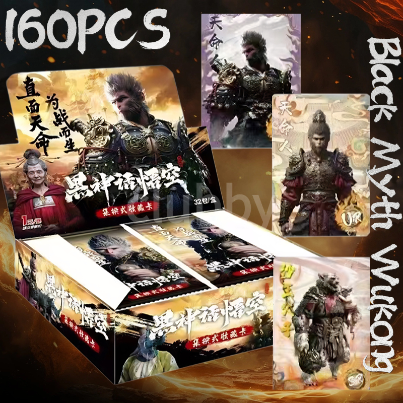 160 Black Myth Wukong Card CR/UR/SSR Rare Flash Card Game Fan ...