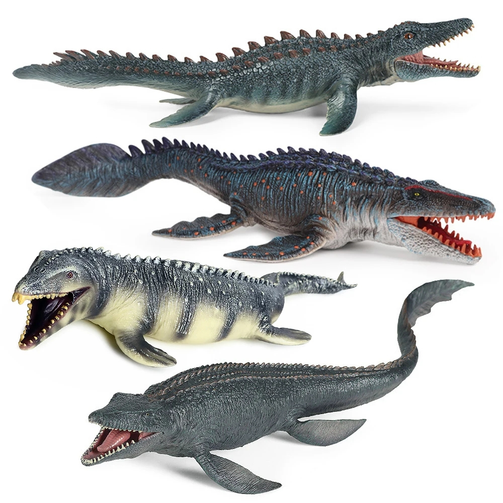 Dinosaur Realistic Figures Lifelike Mosasaurus Dinosaur Model Toy ...