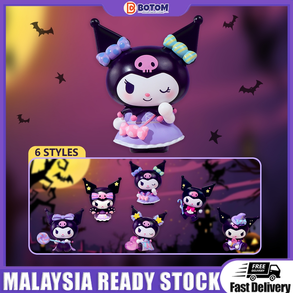 BOTOM Halloween Kuromi Doll Blind Box Full Set Surprise Gift Box Barang ...