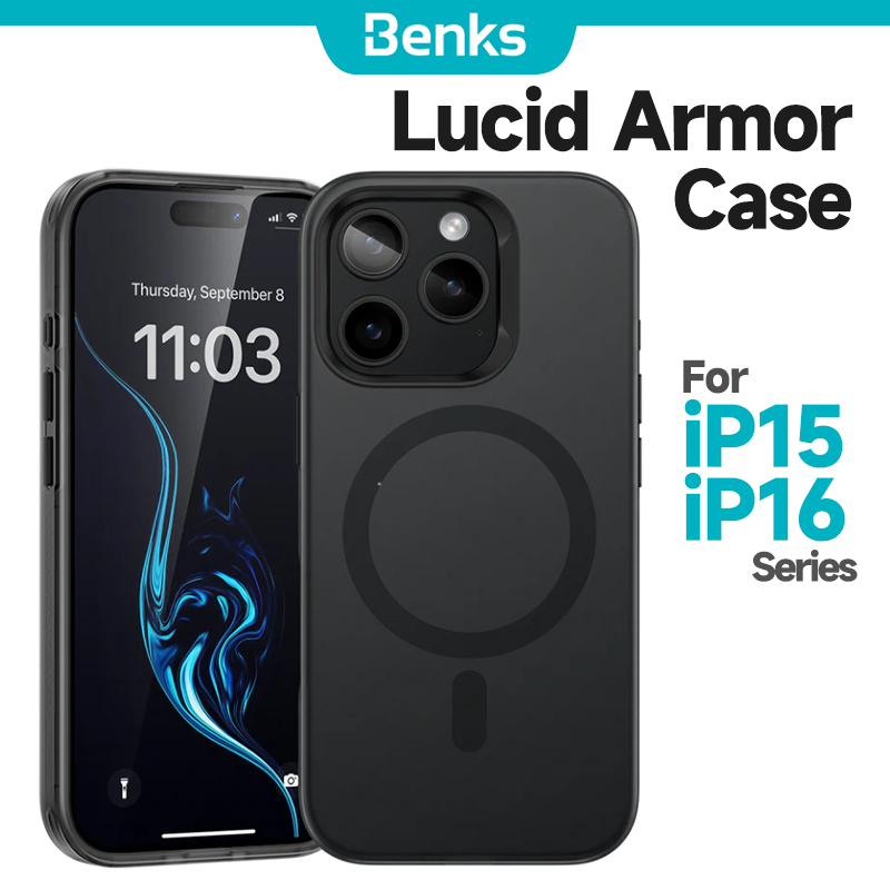 [Benks Official] Benks Lucid Armor Magnetic Protective Case with camera ...