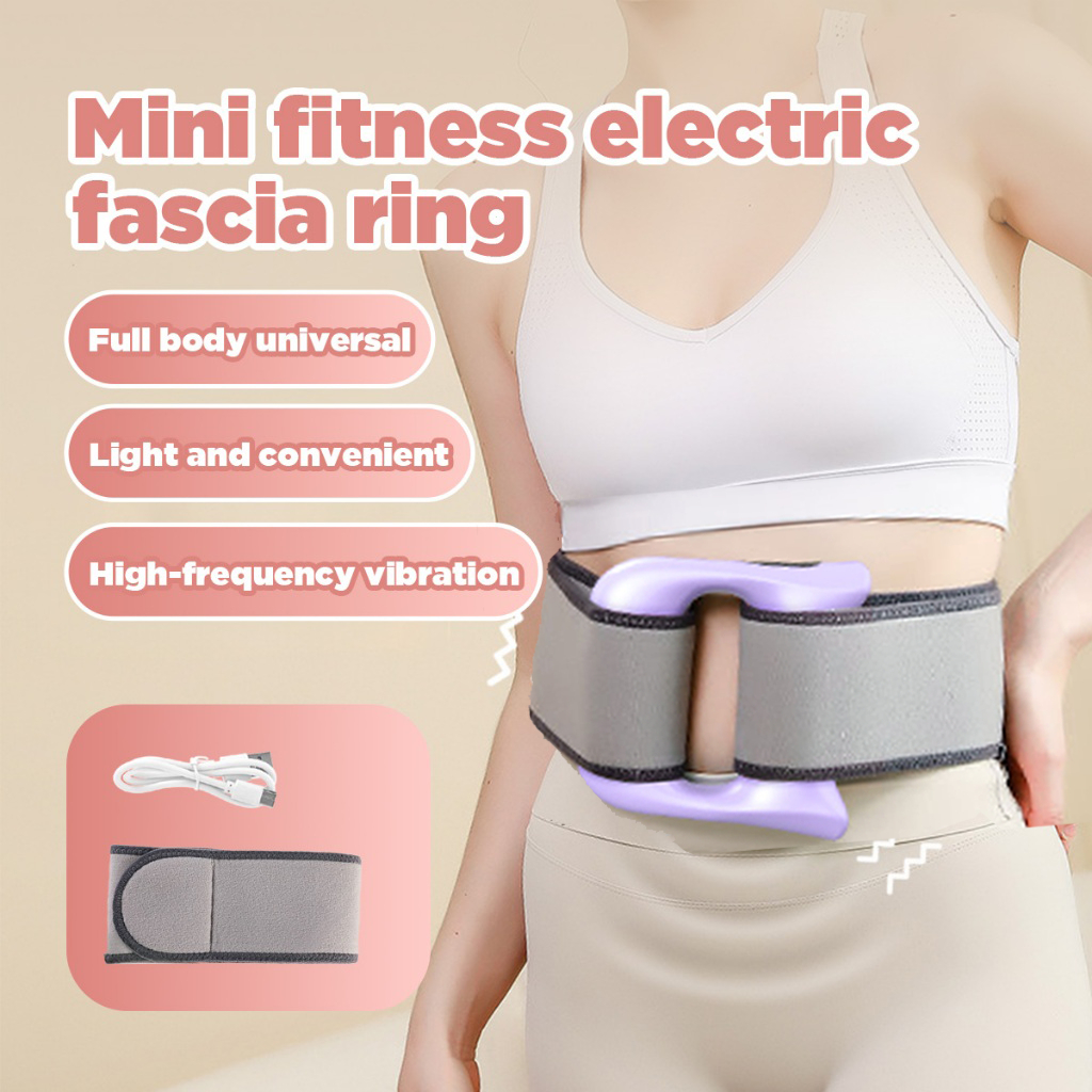 Fascia Gun Fat-shaking Machine Lazy Waist Abdomen Massage Ring ...