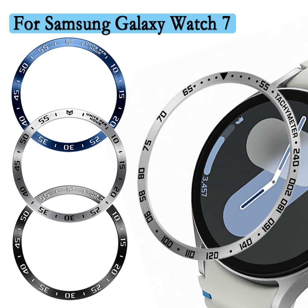 Metal Bezel Rings For Samsung Galaxy Watch 7 40/44mm Stainless Steel ...