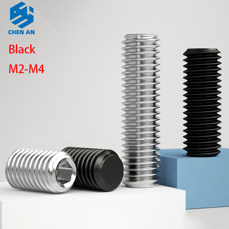 M2 M3 M4 Headless Set Screw Grub Metric 304 Stainless Steel Hex Allen ...