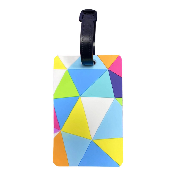 Triangle Luggage Tag, School Bag Name Tag, Airport Luggage Easy ...
