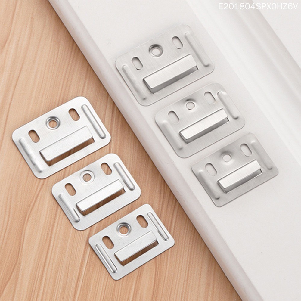 50PCS Wall Buckle Interlocking Hanging Bracket Couch Clips Wall Panel ...