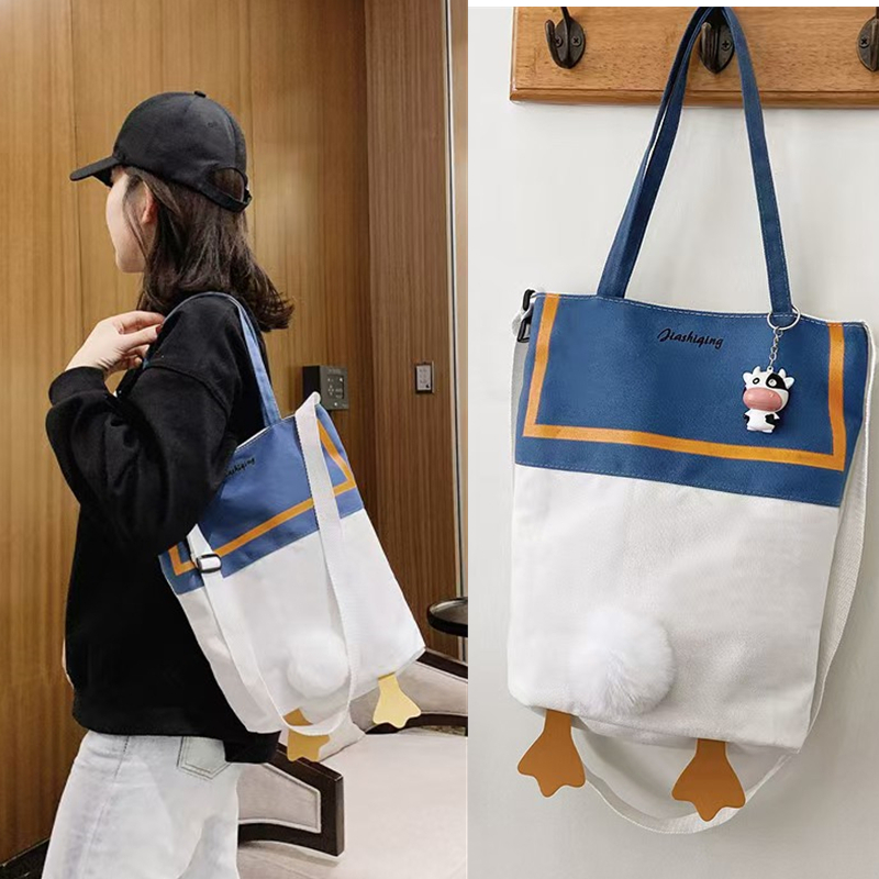 Cute Duck Shoulder Bag Girls Messenger Bag | Shopee Malaysia