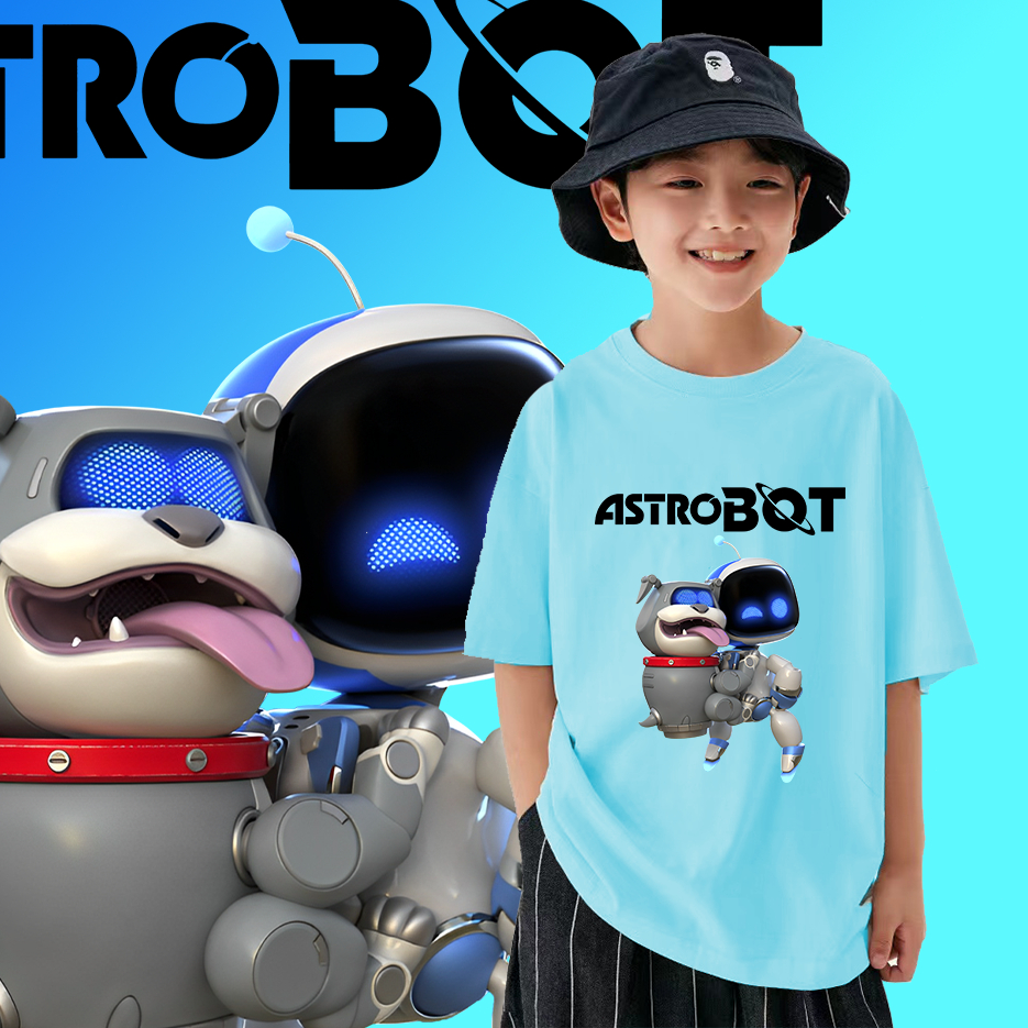 Baju astro bot ps5 KIDS TSHIRT 100% COTTON03 | Shopee Malaysia