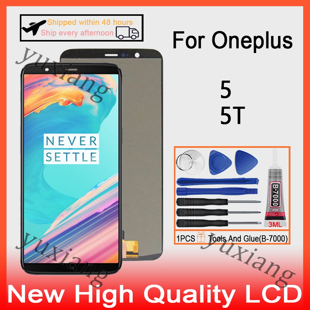 AMOLED For Oneplus 5 5T LCD Display Touch Screen Replacement | Shopee ...