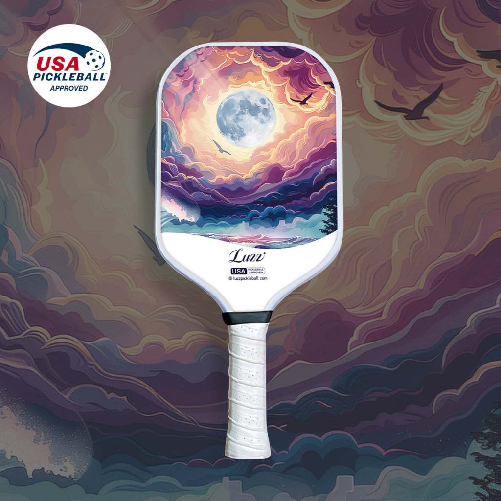 Luzzpickleball Paddle MOONWARD Original Paddle (16mm) T700 Carbon Fiber | Shopee Malaysia