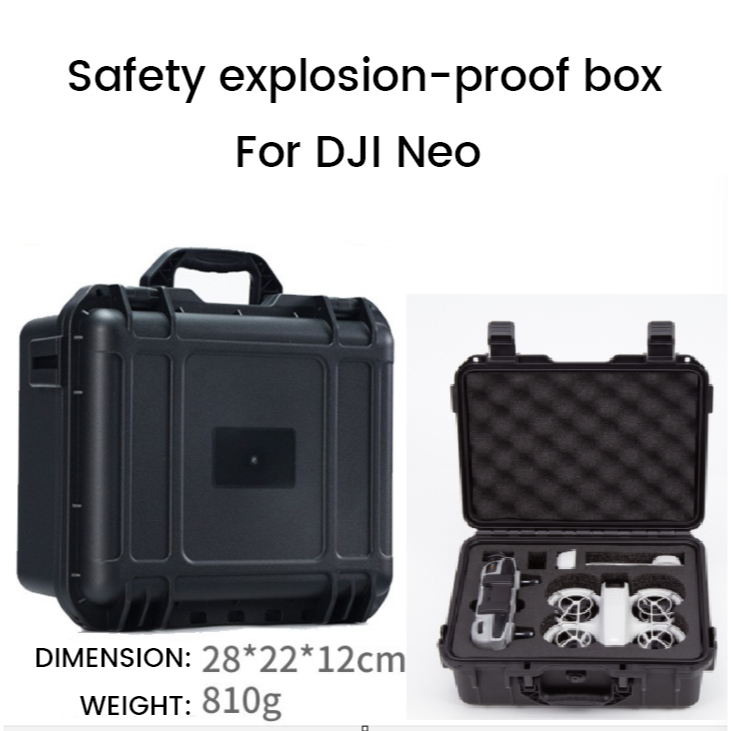 Suitcase for DJI Neo Drone Storage Bag Portable Carrying Case for DJI ...