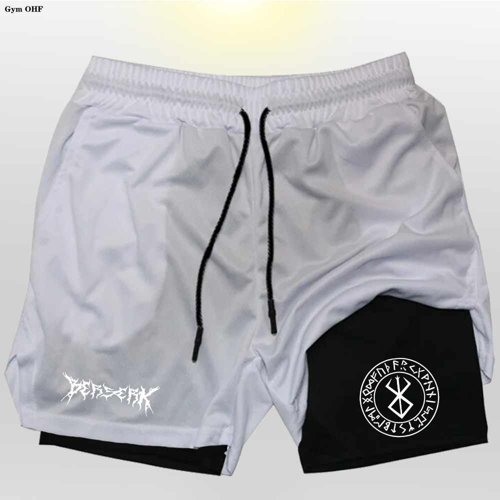 Wick Printing Compression 2-in-1 Performance Shorts For Training ...