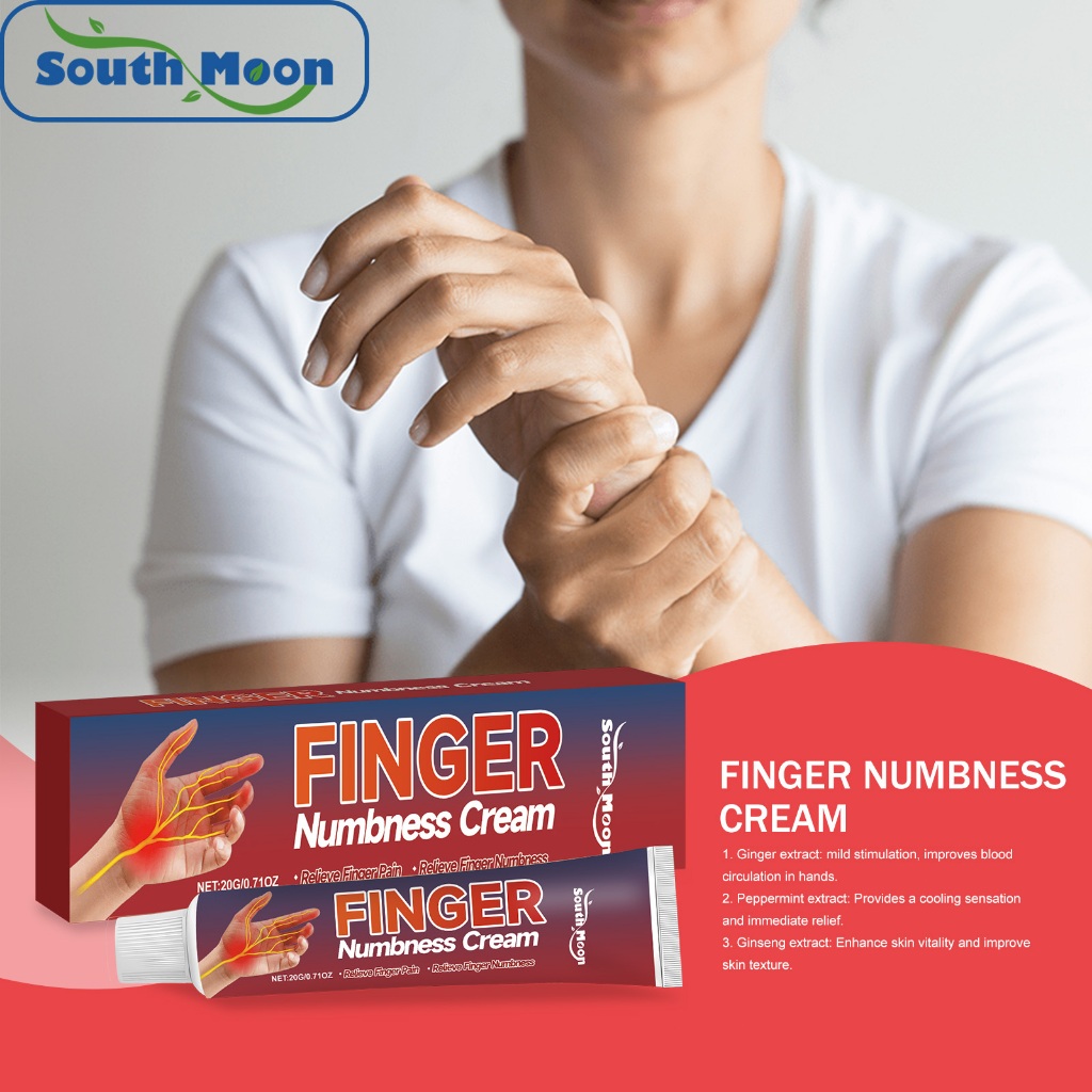 South Moon Finger Numbness Cream Wrist Thumb Pain Therapy Relief Tendon ...