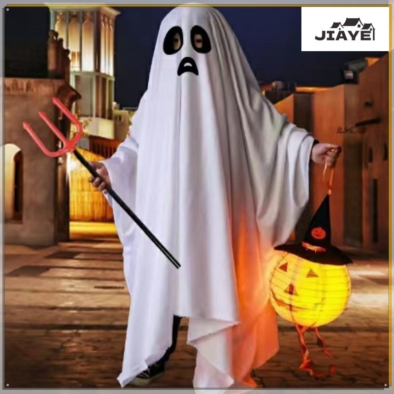 JiaYe--Halloween mask ghost cloak hangings, scary versatile cloak ...
