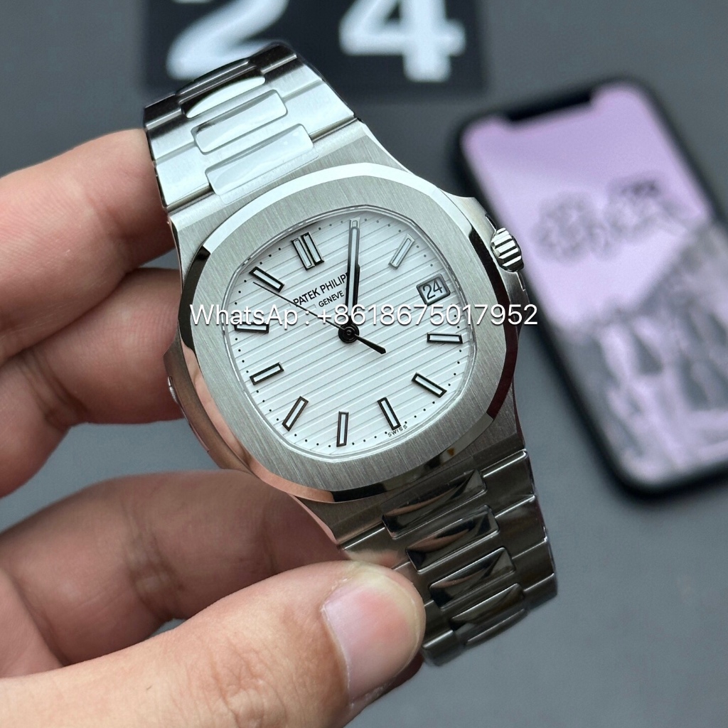 Patek_Philipp Nautilus Swiss automatic chain movement sapphire glass ...