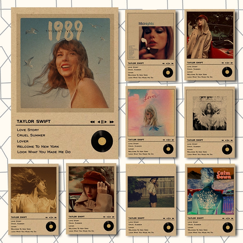 Hot Music Star Taylor Swift Poster Rock Poster Hip Hop Posters For ...