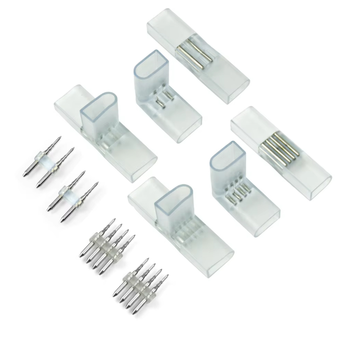 220v Neon Light Bar Corner Connector IL T-Shaped Intermediate Connector ...