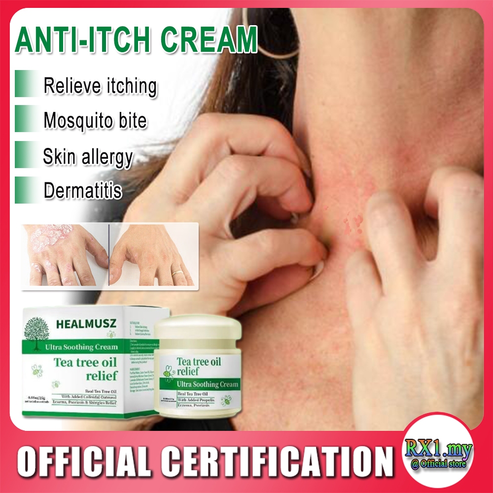 Anti-itch Antibacterial Psoriasis Eczema Cream Tickle Mosquito Bites ...