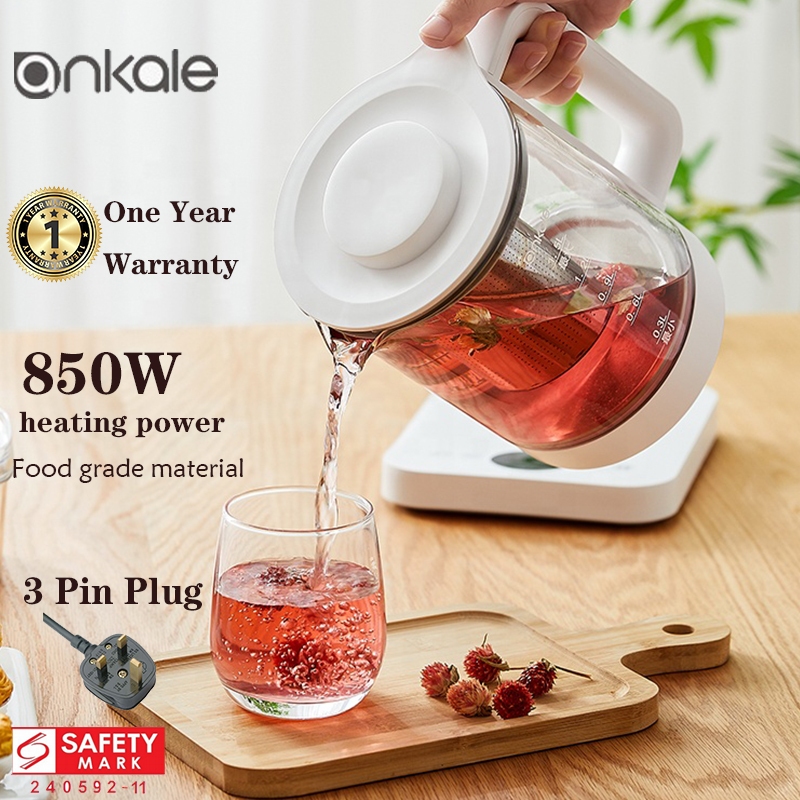 Ankale Household Multifunctional Electric Health Kettle 1.5L Glass Pot ...