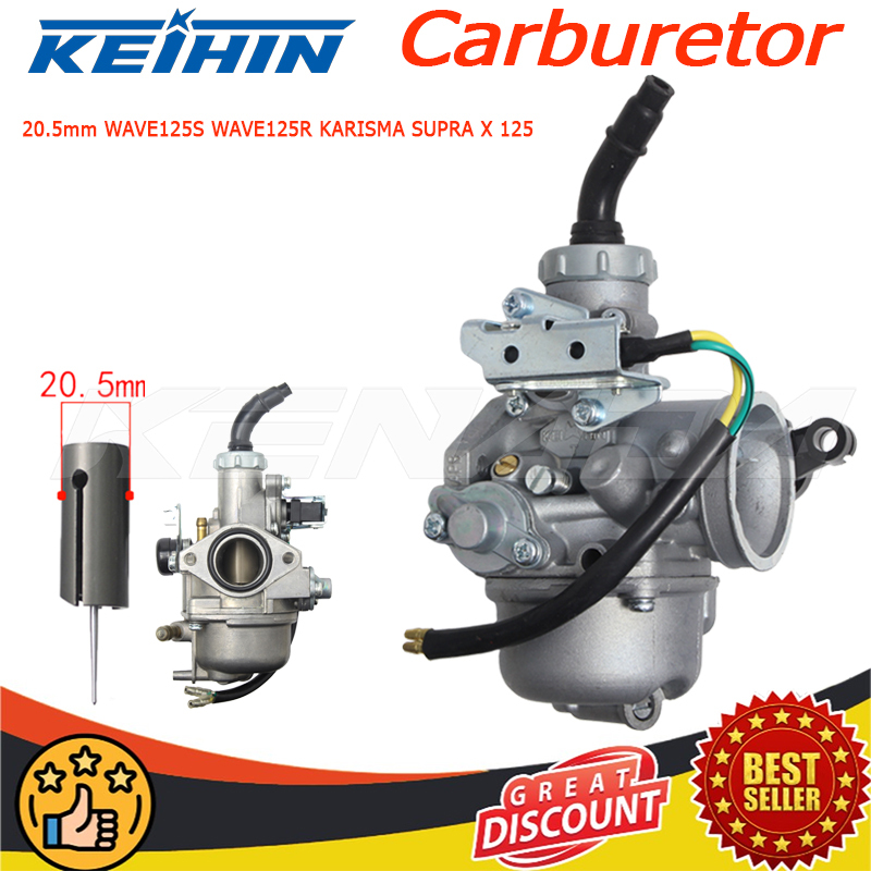 NEW Carburetor Carb Karboretor Karb 20.5MM wave 125 wave125 W125 THAI ...
