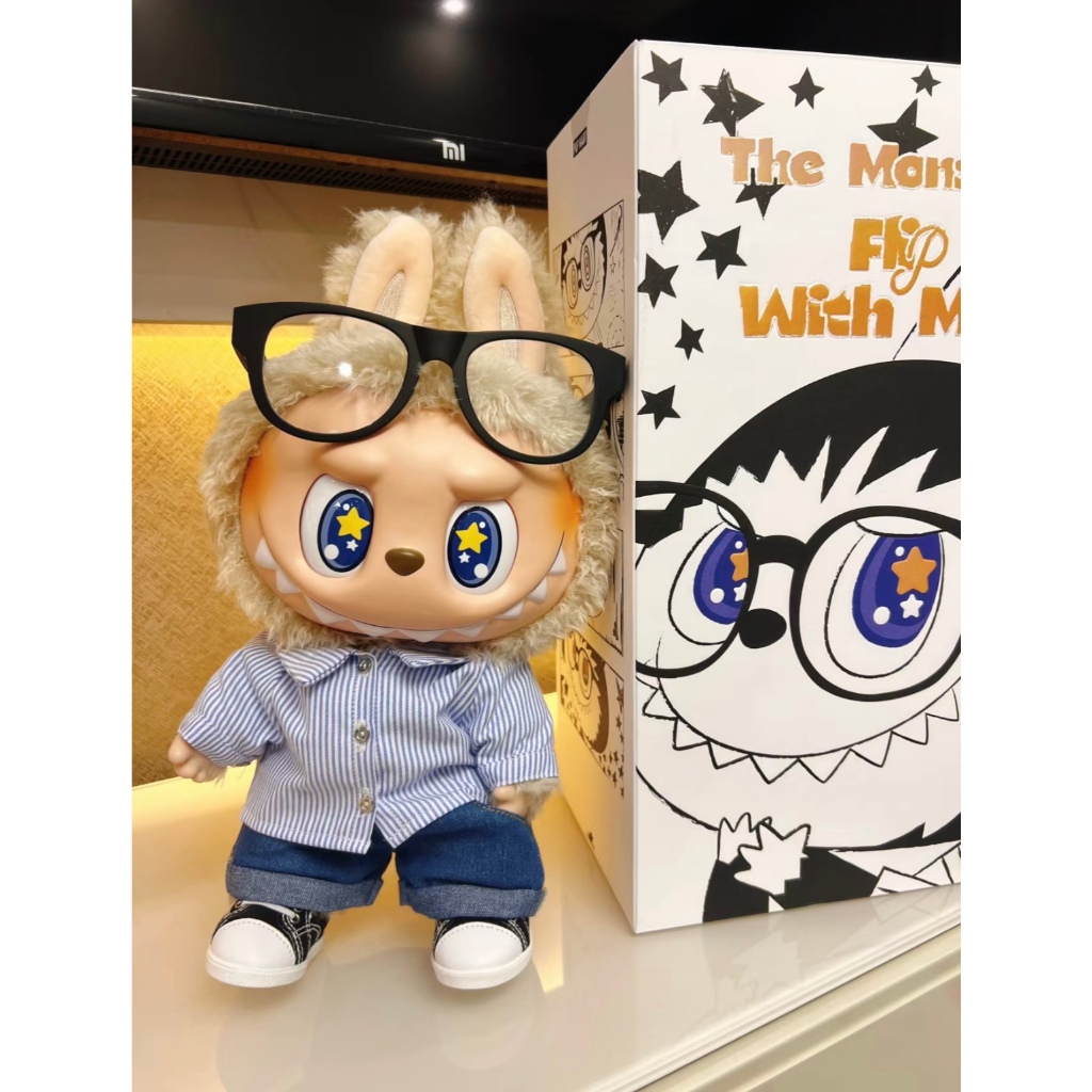 In stock POP MART LABUBU THE MONSTER FLIP WITH ME 40 CM | Shopee Malaysia