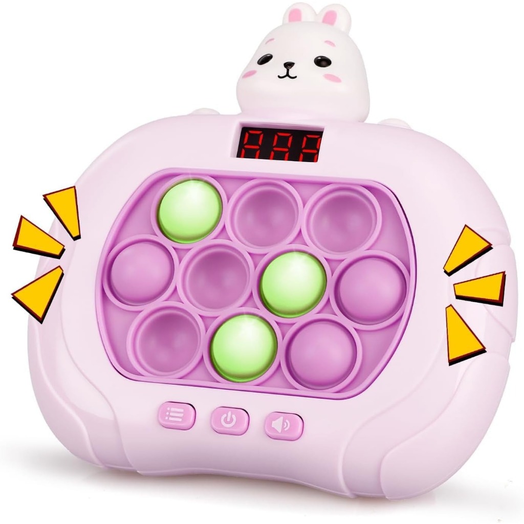 Fast Push Game Pop Fidget Toys for Kids, Handheld Puzzle Game Sensory ...