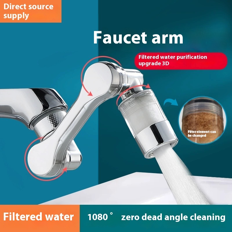 [Ready Stock Special Offer] Mechanical Arm Universal Faucet Extension ...