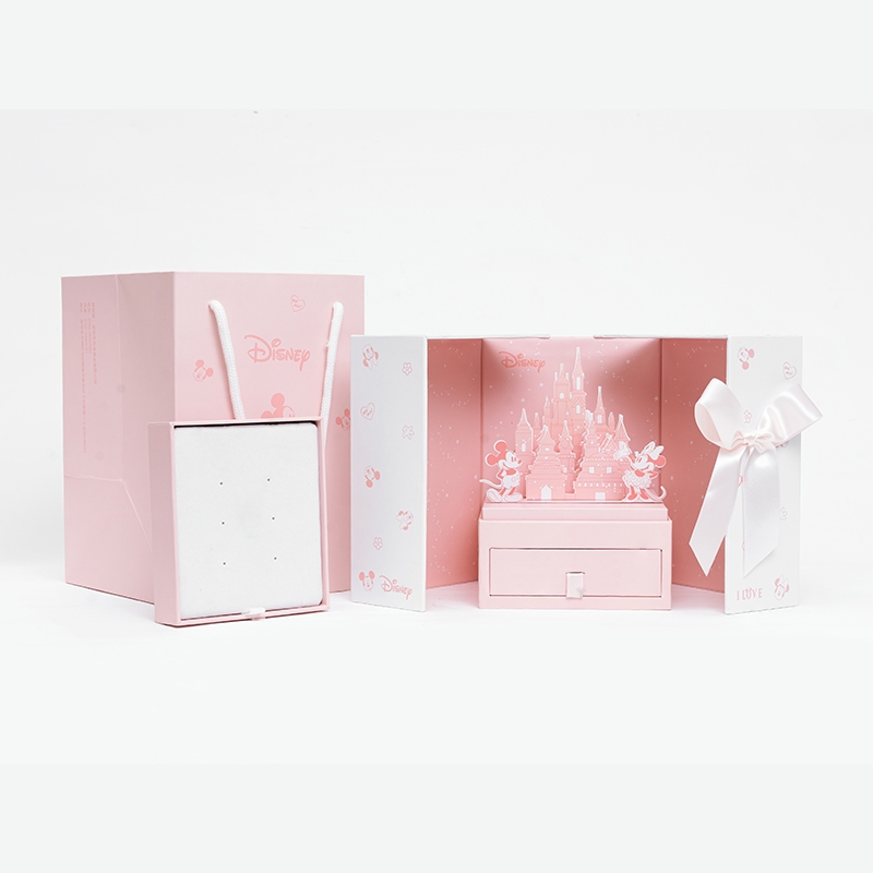 Disney Jewelry Watch Gift Box Castle Gift Box | Shopee Malaysia