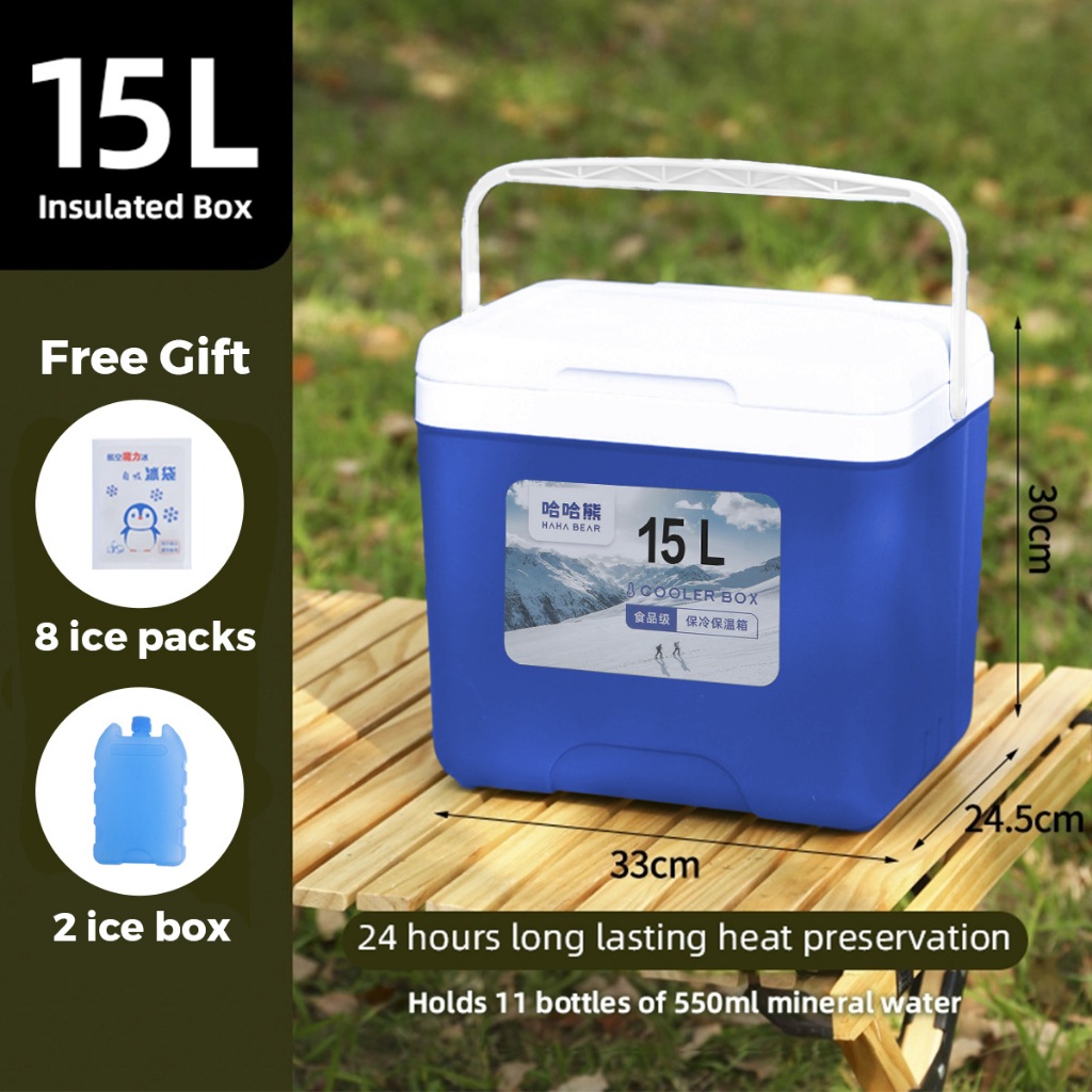 【Limited Time Lowest Price】Small Cooler Ice Box for Camping 6L 15L ...