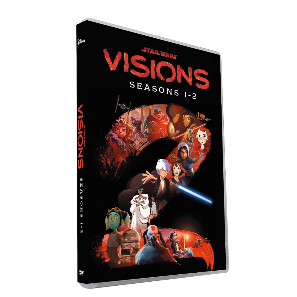 Original Star Wars Visions Star Wars Visions 1-2 Seasons 4DVD English ...