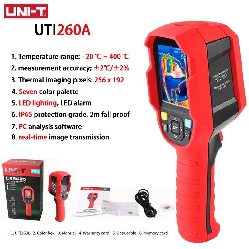UNI-T UTi260B Thermal Imager Resolution 256 x192 (Including Battery ...