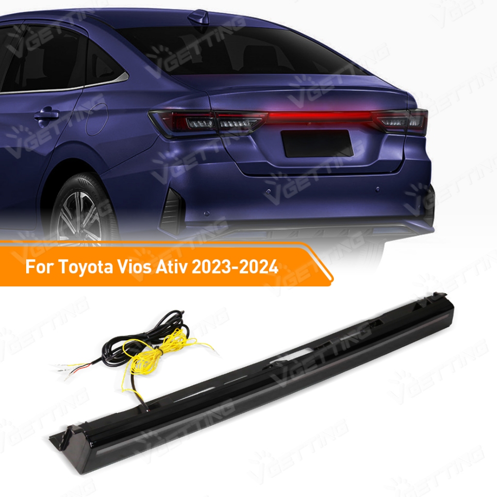 Vgetting For Toyota Vios 2023-2025 V1 Rear Garnish LED Trunk LED Tail ...