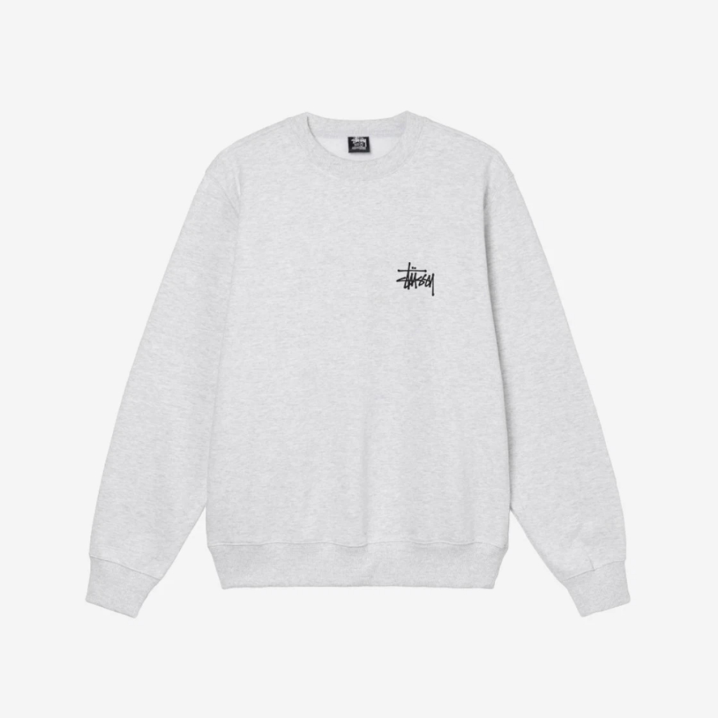 100% authentic Stussy Basic Stussy Crew Black WHITE 美版 | Shopee Malaysia