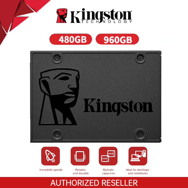 Kingston ssd A400 480GB 512GB 960GB SSD SATA3 2.5 (SA400S37/480G/512GB/960GB) | Shopee Malaysia