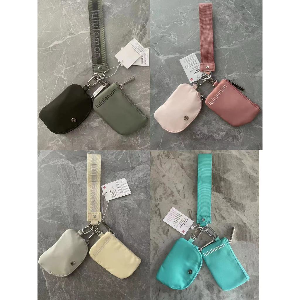lululemon Key Bag coin wallet two-piece set | Shopee Malaysia