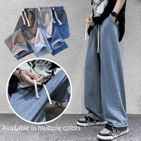 Local Shipping COD Jeans lelaki, jeans cotton murni, seluar denim ...