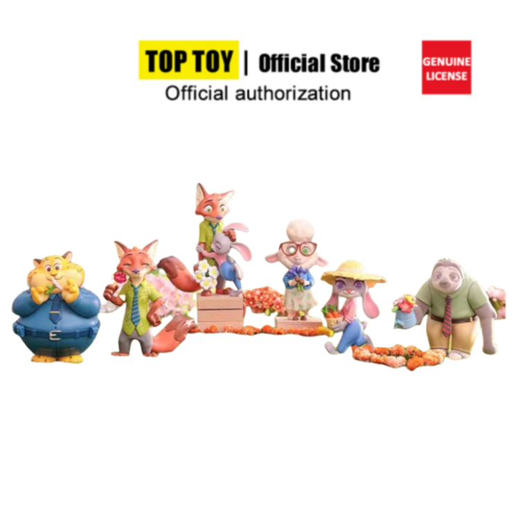 TOPTOY Miniso Flower Language Disney Zootopia Blind Box | Shopee Malaysia