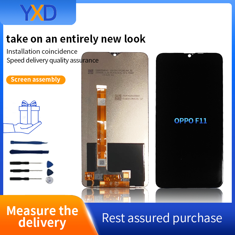 6.53" LCD Display For OPPO F11 LCD Display Touch Screen Digitizer ...