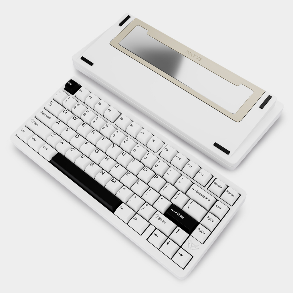 ElecFox INKY 75 Aluminum Full Build Custom Mechanical Keyboard 75% ...