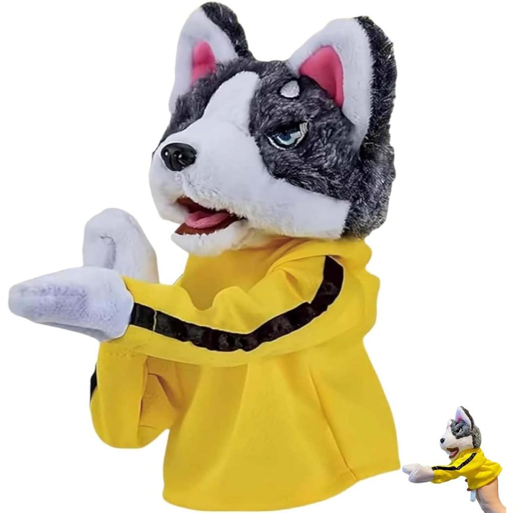 Kung Fu Husky, Punching Puppet, Dog Hand Puppet - Boxing Puppets, Kung ...