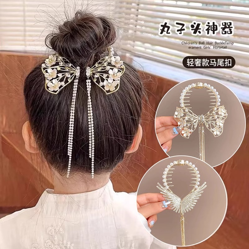 Flower hair accessories for kids store