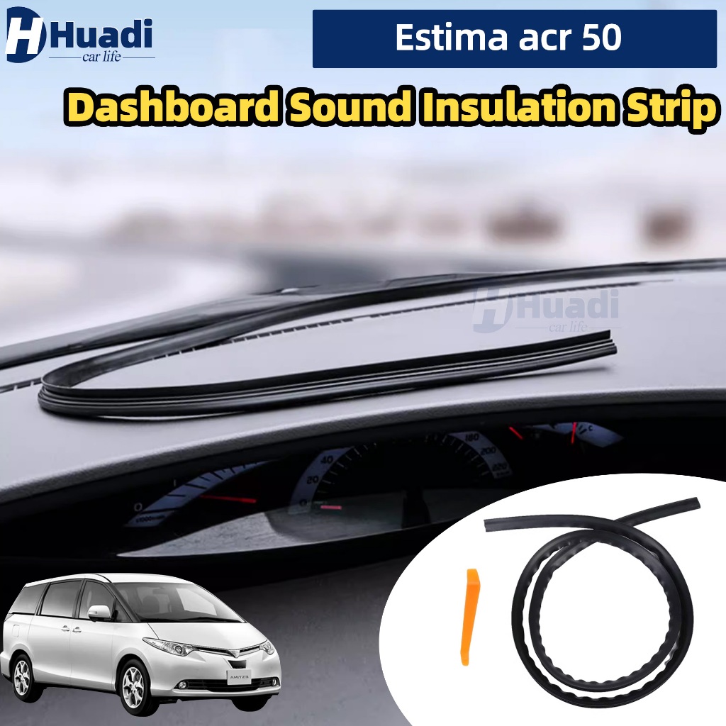 Estima acr50 (2004-2022) Dashboard Sound Insulation Strip Seal rubber ...