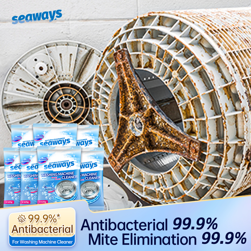 Seaways Washing Machine Cleaner（125g） Antibacteria Washing Machine Drum ...
