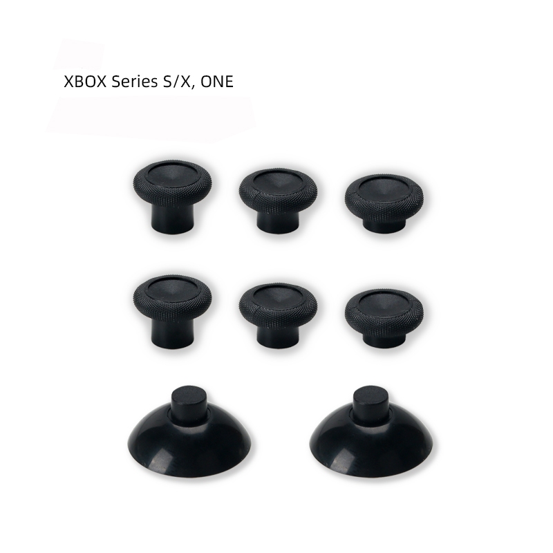 ThumbsGear Interchangeable Thumbstick, 3 Height Plastic Base, 2 Grip Designs for Xbox Series X/S ...