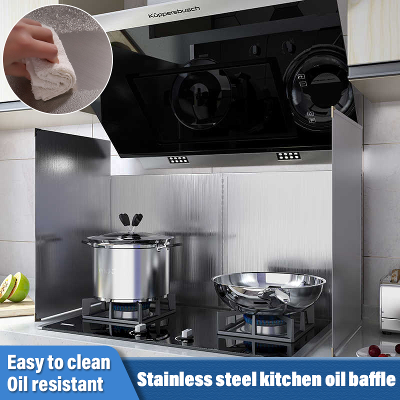 Kitchen oil baffle High temperature stainless steel Gas stove Range ...