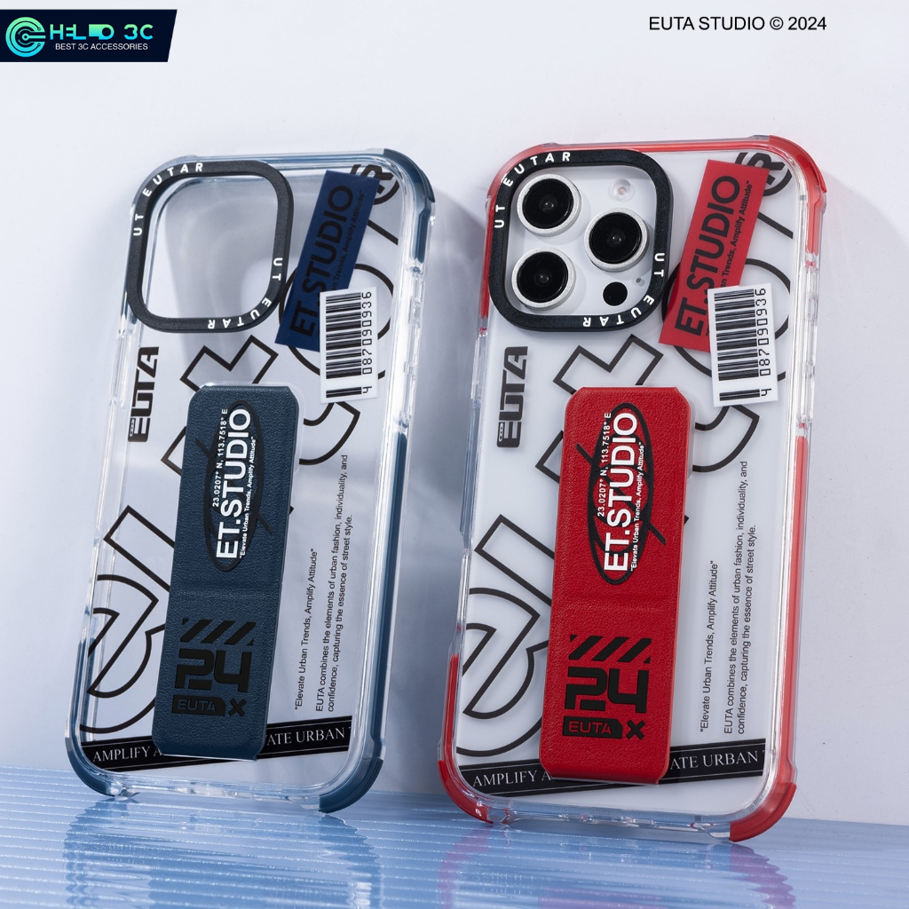 EUTA stand holder phone case compatible with iphone 16/15 case ...