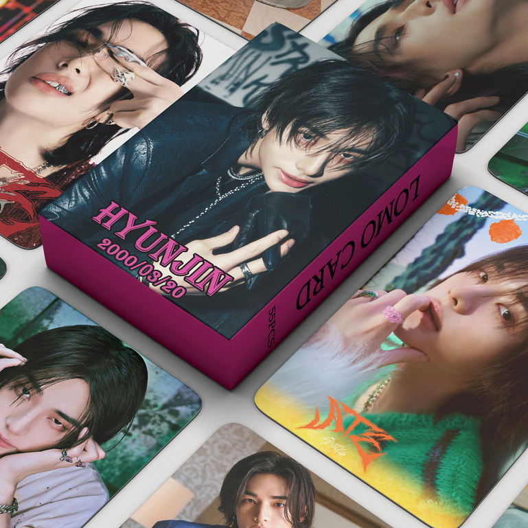 55 Stray Kids Photocards Hyun-jin ATE Cards HyunJin | Shopee Malaysia