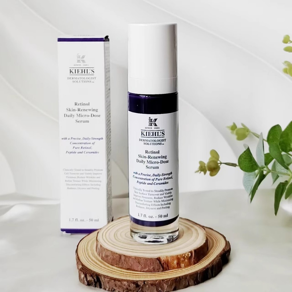 Kiehls Micro-Dose Anti-Aging Retinol Serum with Ceramides and Peptide ...