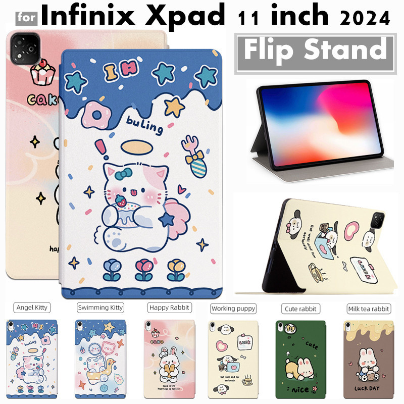 for Infinix Xpad X Pad 11 inch 2024 Tablet Case Cute Cartoon Series ...