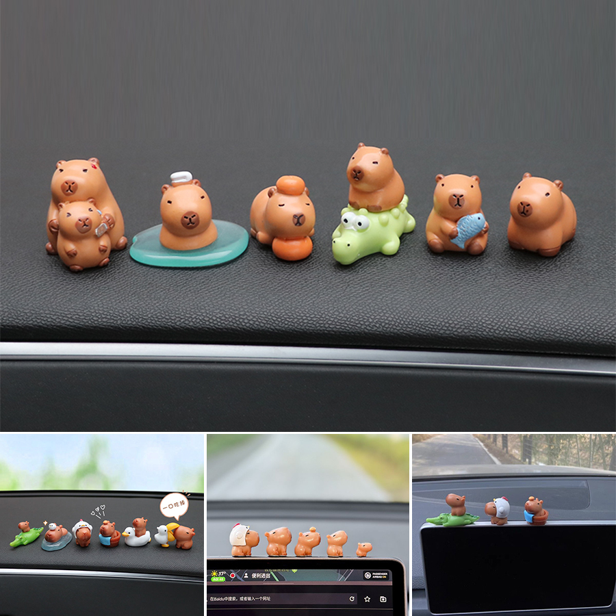 Popular Car Decoration Garnish Capybara Car Decoration Accessories ...