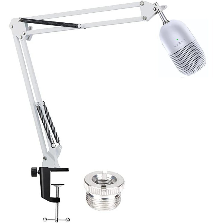 For Razer Seiren V3 Mini Mic White Boom Arm, Mic Desk White Stand ...